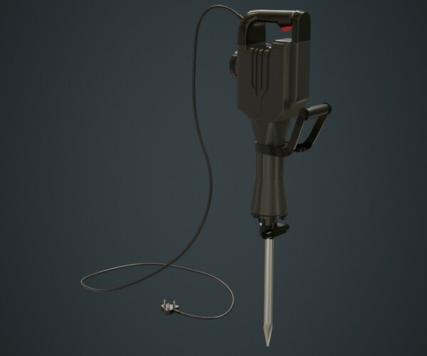 ArtStation - Jackhammer 1A | Game Assets