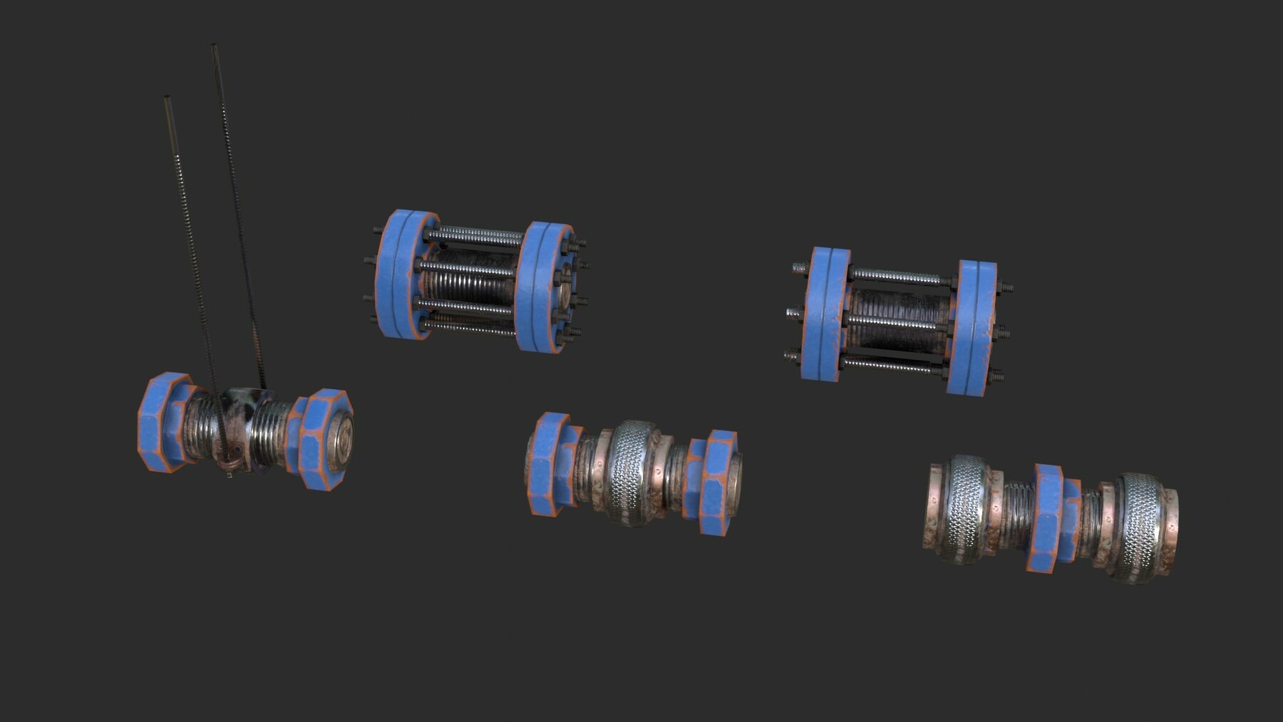 ArtStation - Modular Pipes - Industrial Collection | Game Assets