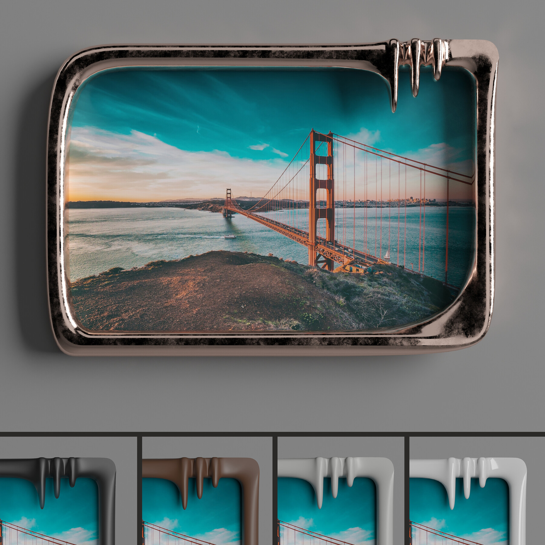 ArtStation - Melting Frame | Resources