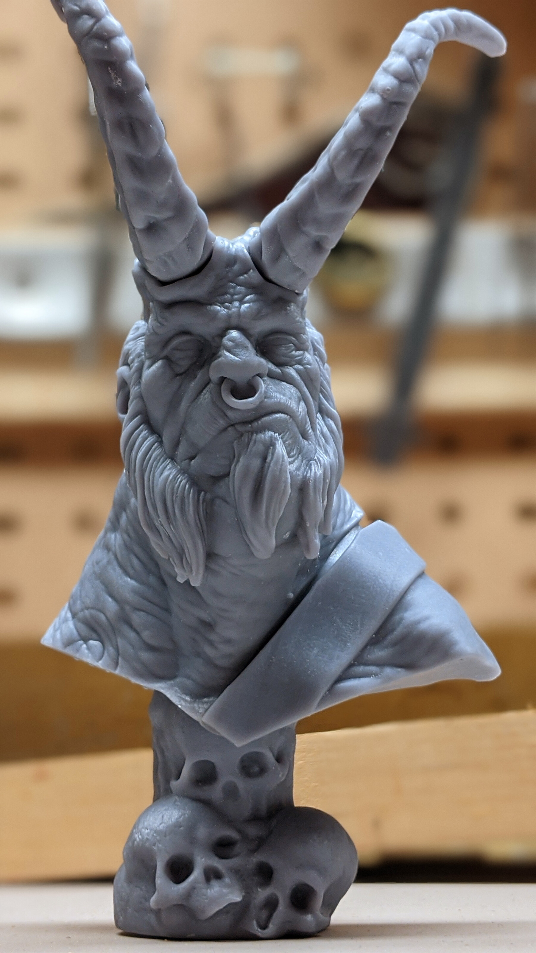 ArtStation - Old Hellboy Bust | Resources