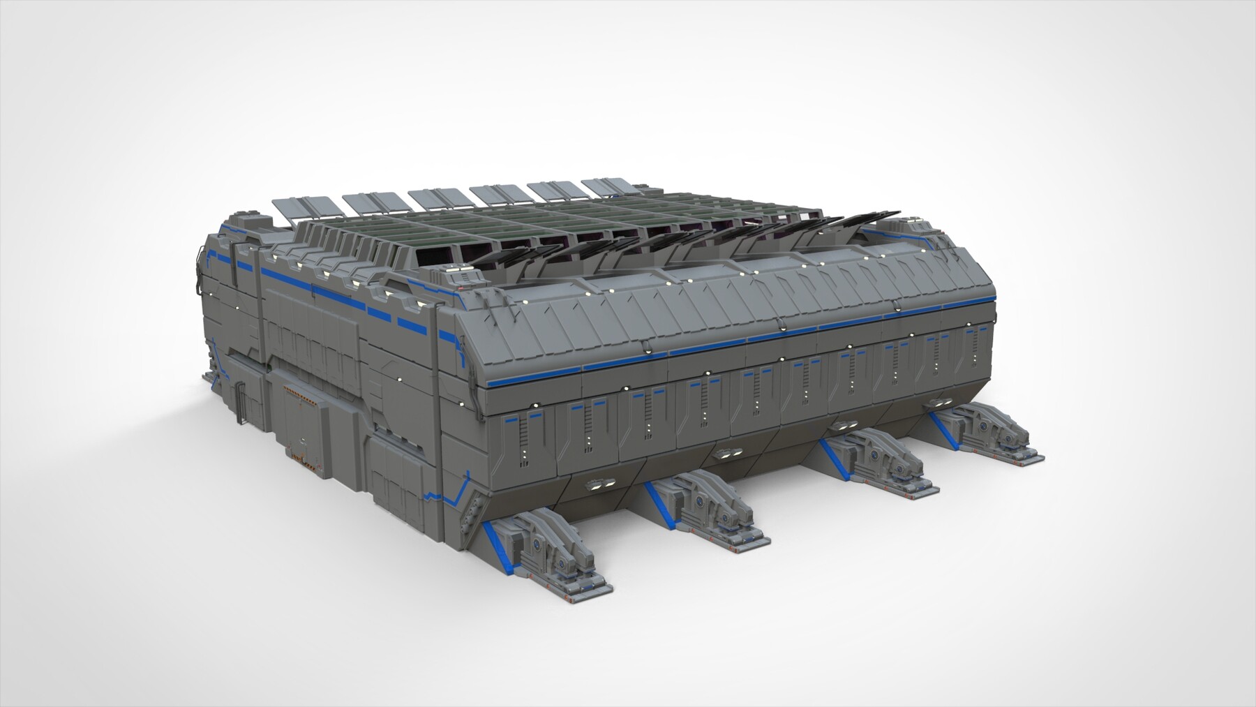 ArtStation - sci-fi architecture 1 | Resources