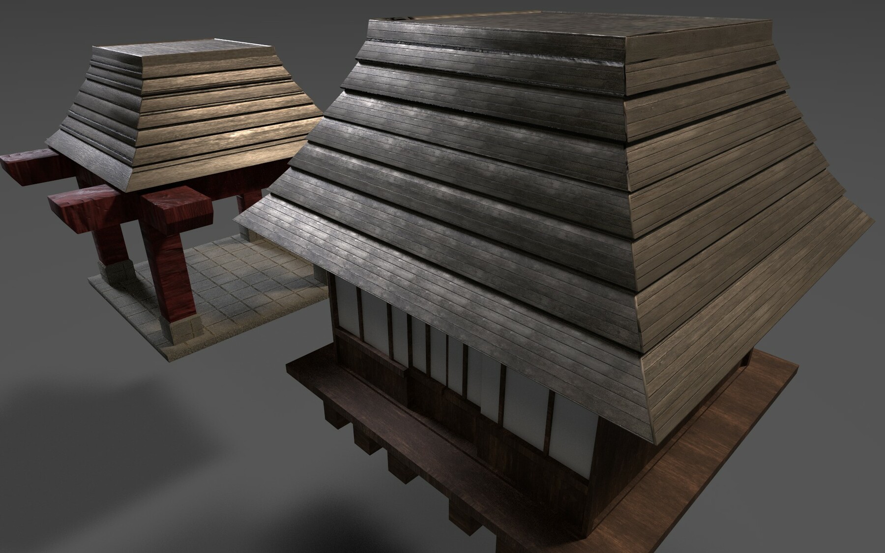 ArtStation - japanese dojo | Resources