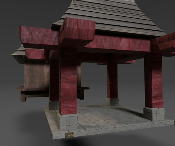 ArtStation - japanese dojo | Resources