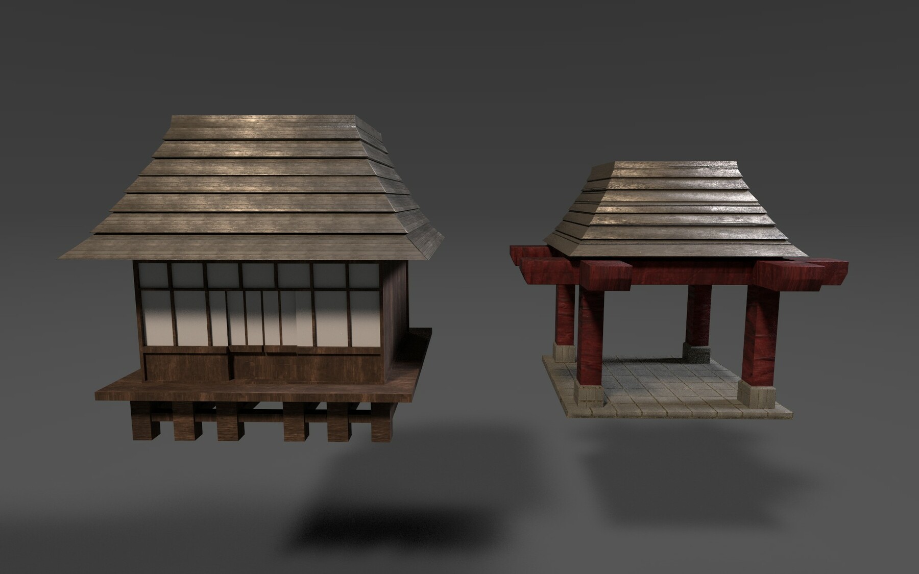 ArtStation - japanese dojo | Resources