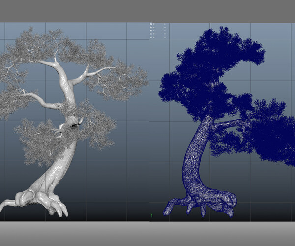 ArtStation - Pine tree | Resources