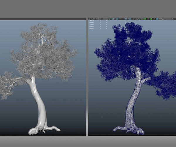 ArtStation - Pine tree | Resources