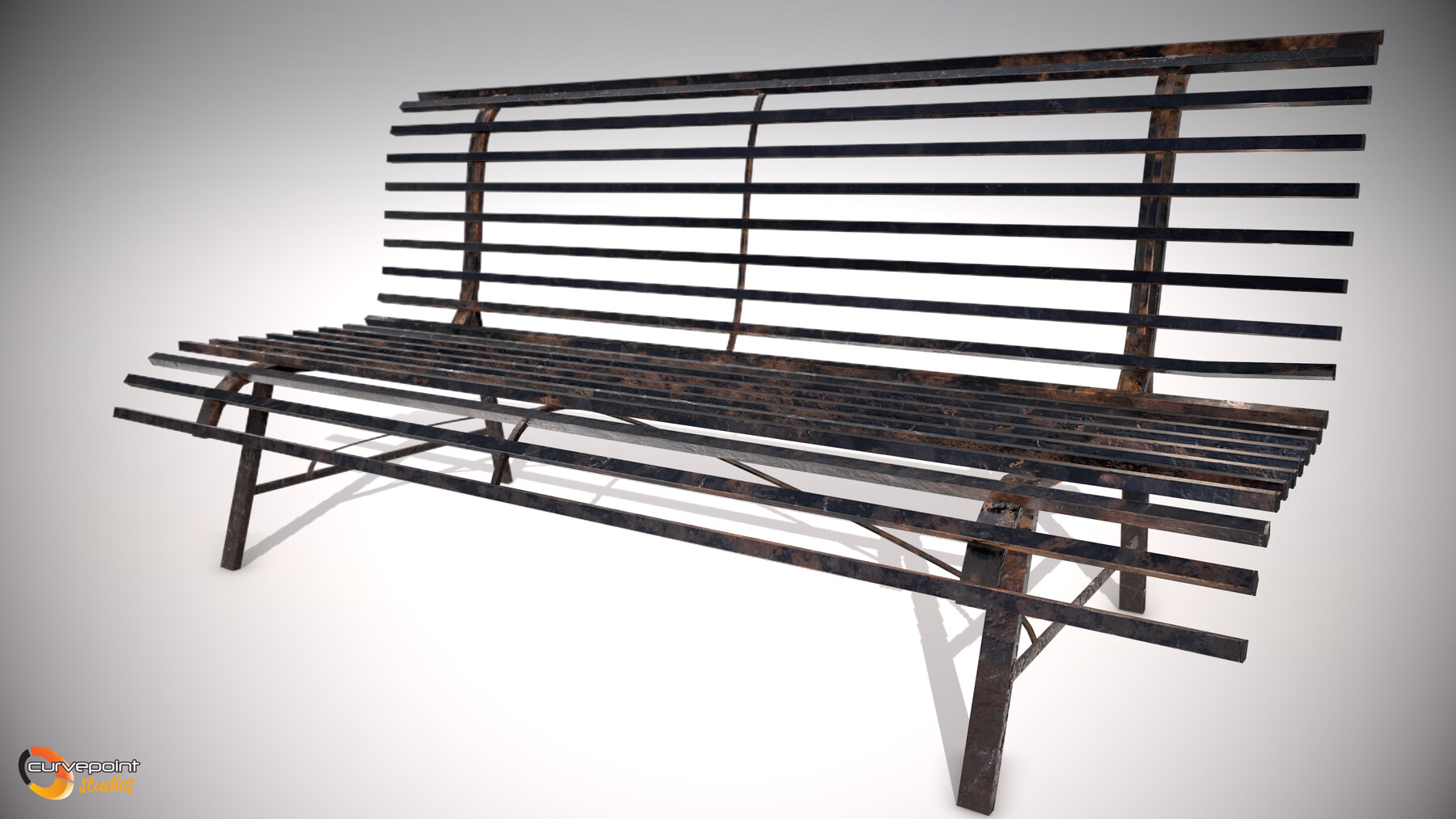 ArtStation - 3D Metal Bench (with variations) | Resources