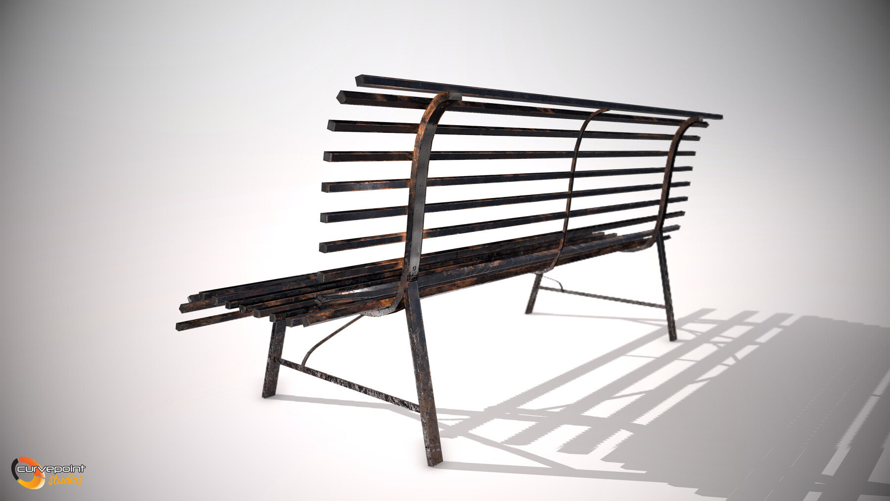 ArtStation - 3D Metal Bench (with variations) | Resources