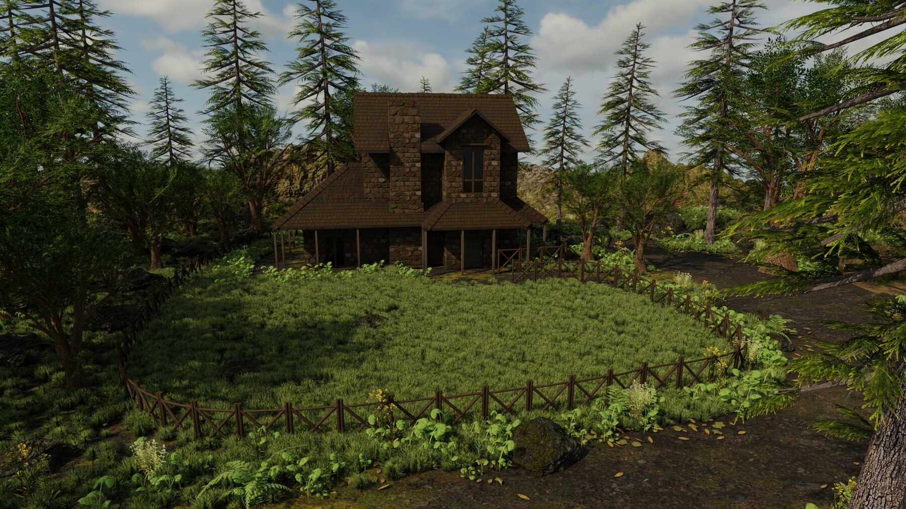 ArtStation - House Scene | Game Assets