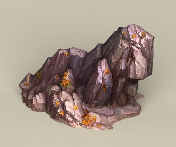 ArtStation - Game Ready Stone Rocks Collection | Game Assets