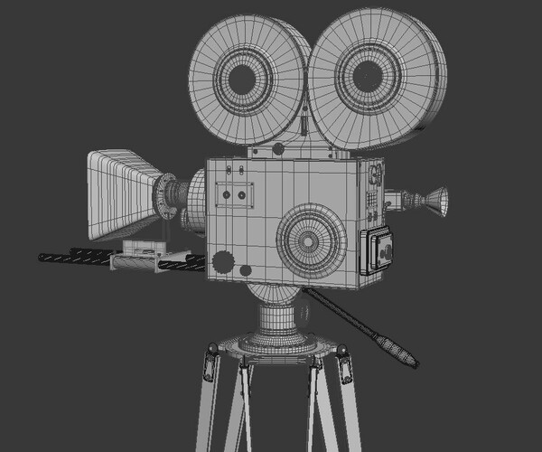 ArtStation - camera classic - camera 3d model | Resources