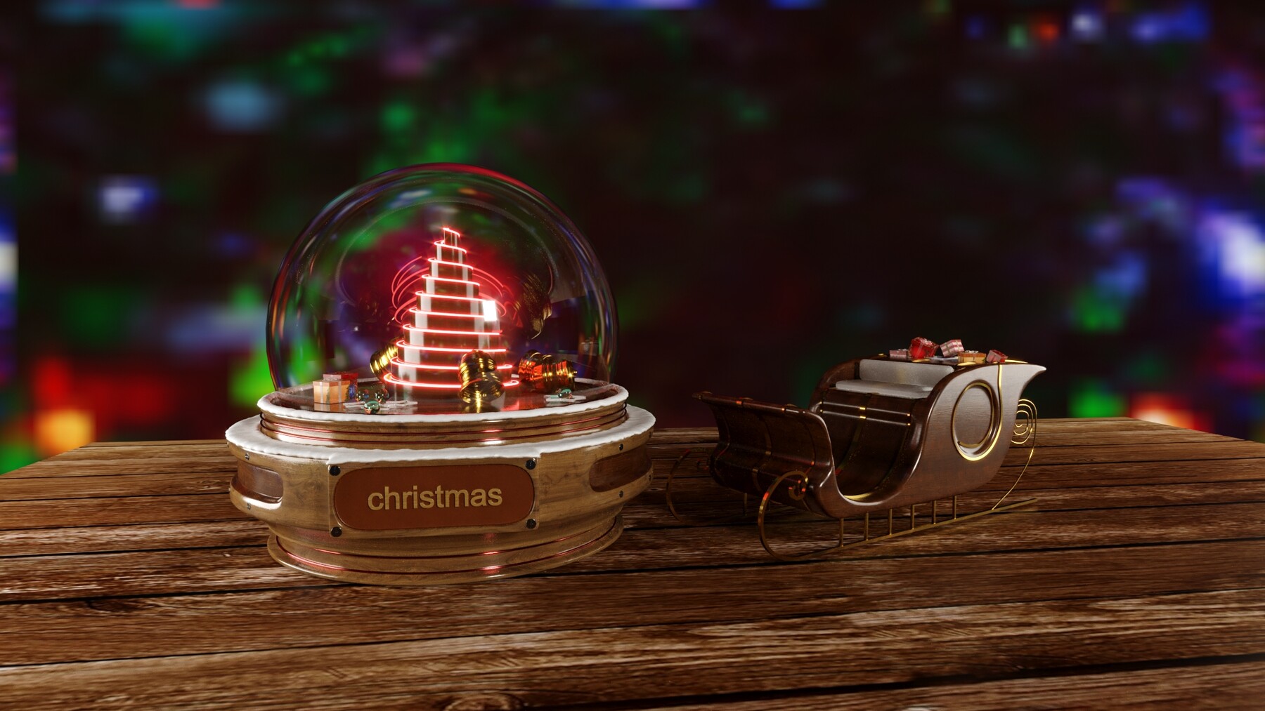 ArtStation - SnowGlobe 3d model | Resources