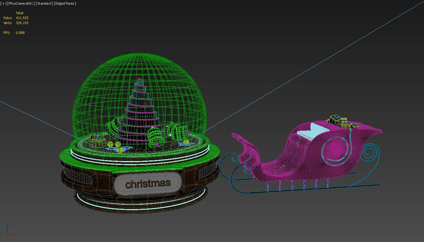 ArtStation - SnowGlobe 3d model | Resources