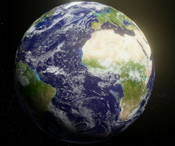 ArtStation - Photorealistic Earth 2k Textures 3D Model | Game Assets