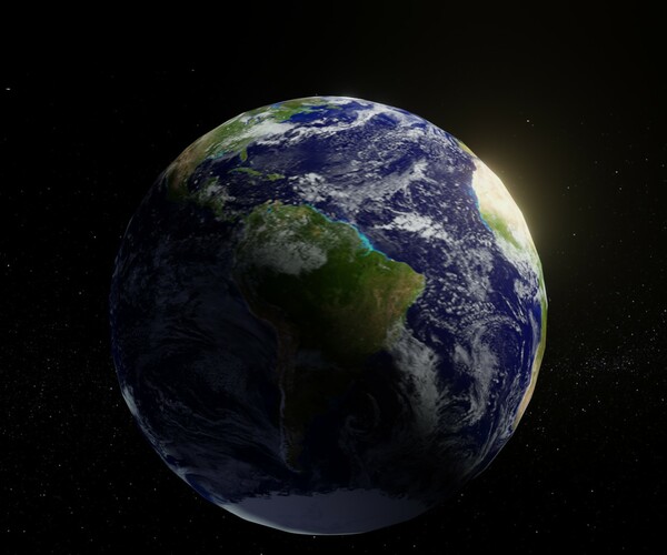 ArtStation - Photorealistic Earth 2k Textures 3D Model | Game Assets