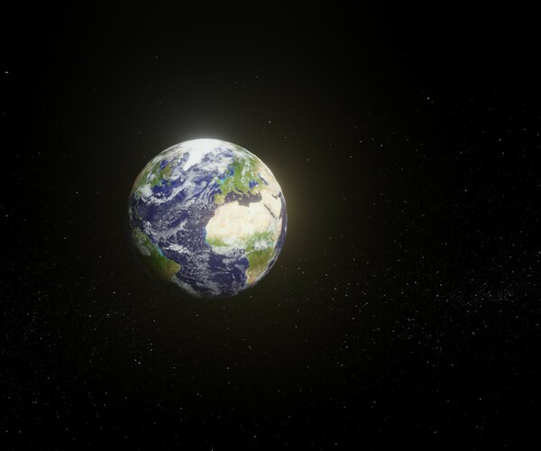 ArtStation - Photorealistic Earth 2k Textures 3D Model | Game Assets