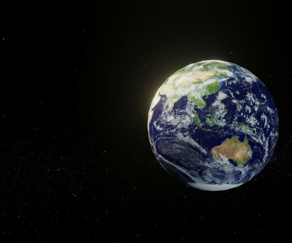 ArtStation - Photorealistic Earth 2k Textures 3D Model | Game Assets