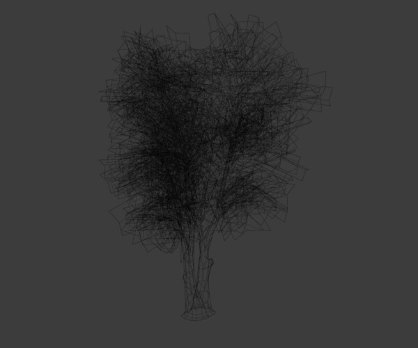 ArtStation - Tree (Modular Planes) | Game Assets