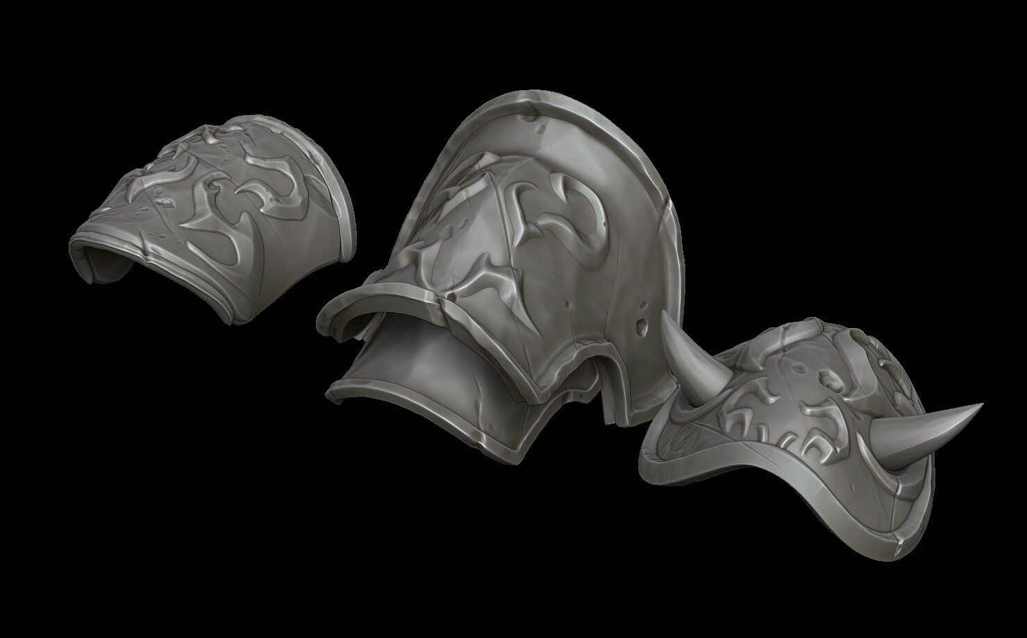 ArtStation - Stylized Armor Plates Vol- 1 | Resources