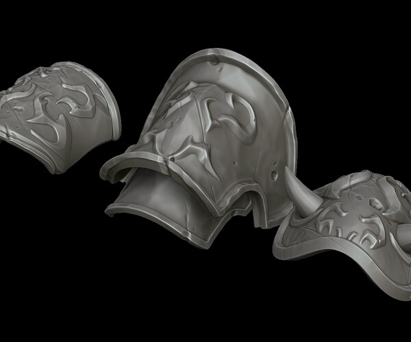 ArtStation - Stylized Armor Plates Vol- 1 | Resources