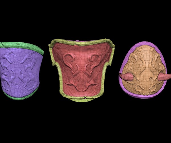 ArtStation - Stylized Armor Plates Vol- 1 | Resources