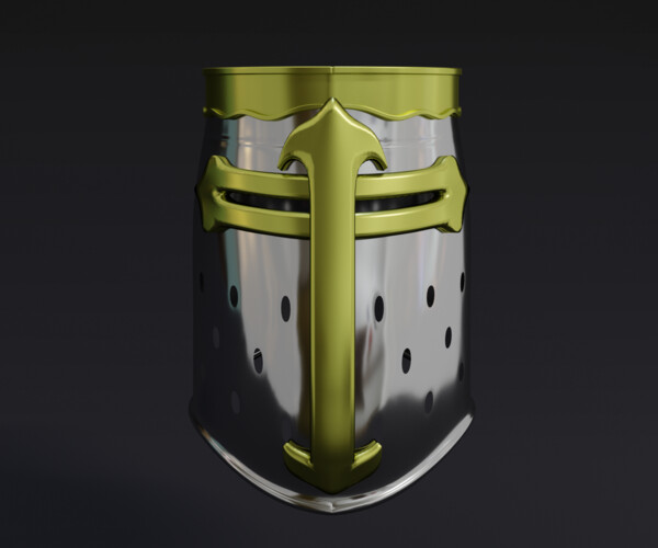 ArtStation - Knight Helmet | Resources