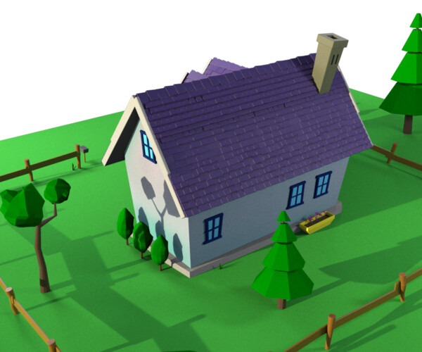 ArtStation - Cartoon House | Resources