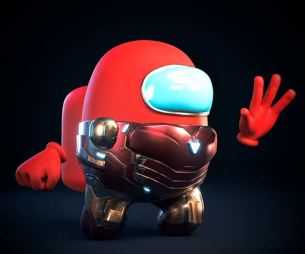 ArtStation - Among us - avengers | Resources