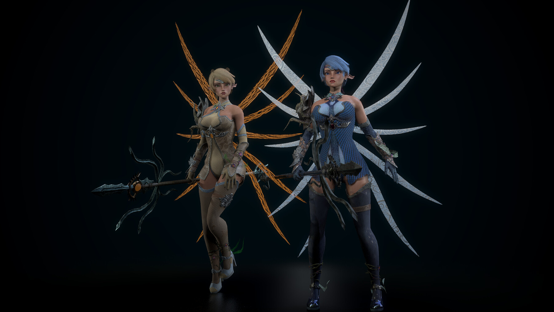 ArtStation - Spring Girl | Game Assets