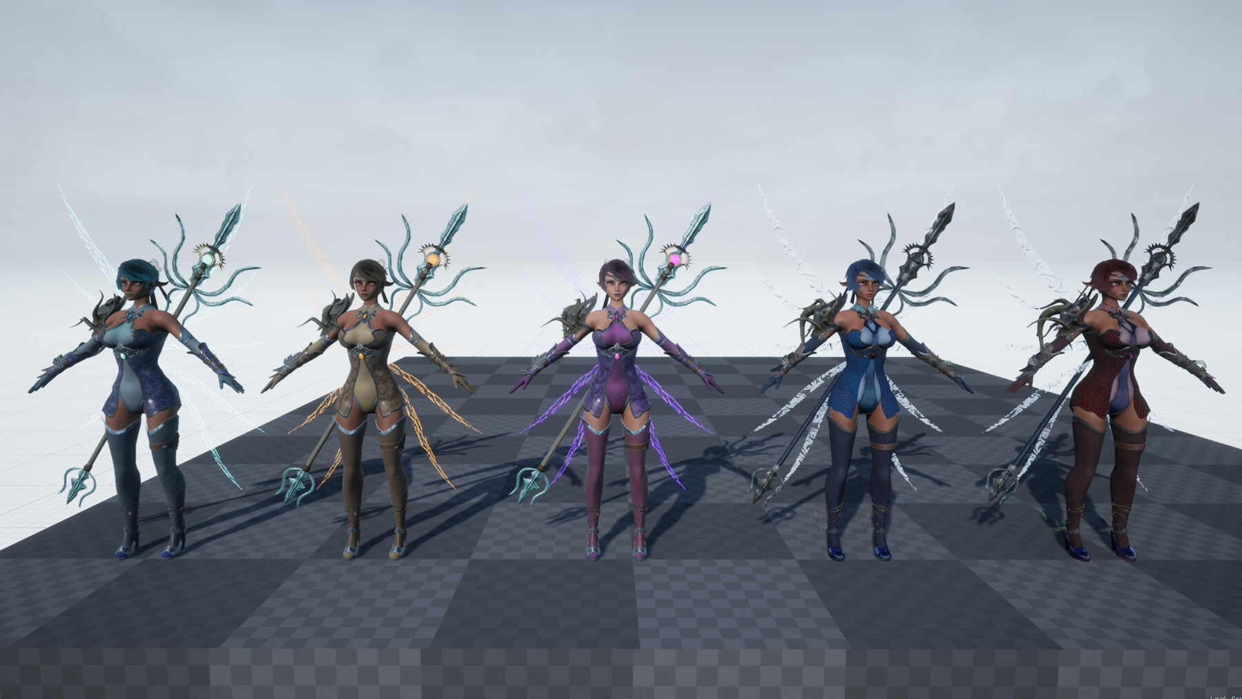 ArtStation - Spring Girl | Game Assets