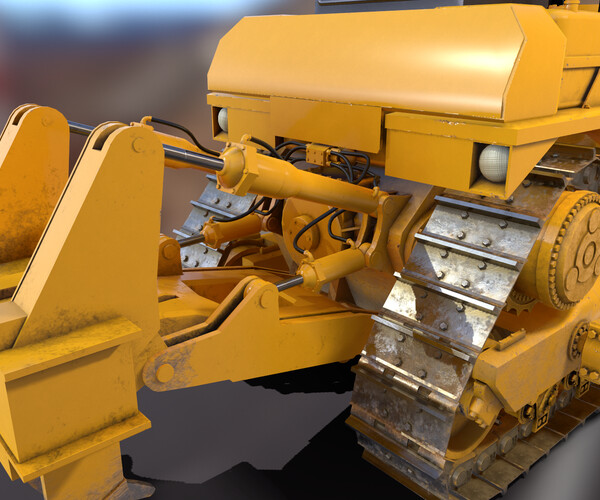 ArtStation - Bulldozer | Resources