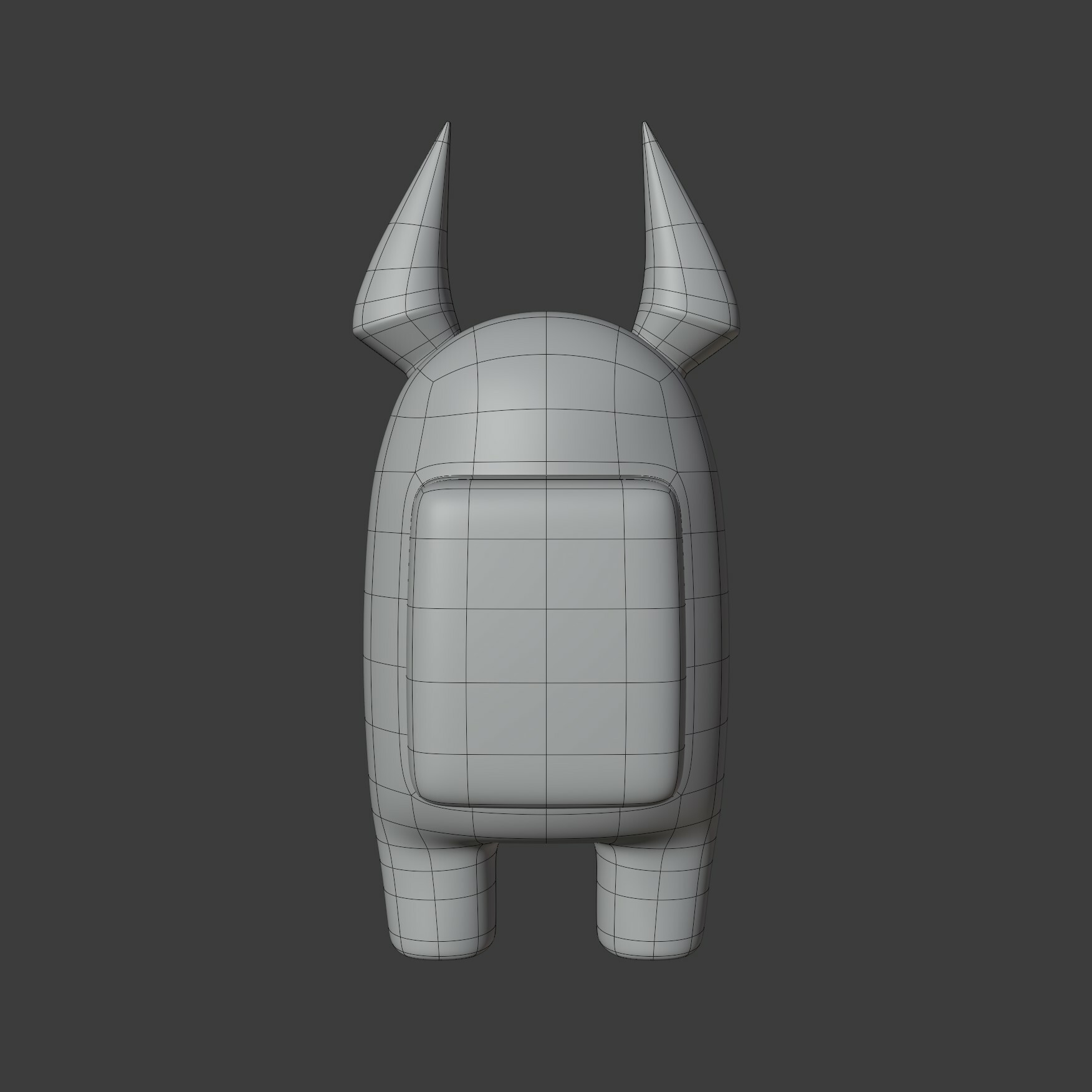 ArtStation - Among Us Devil Horns Character | Game Assets