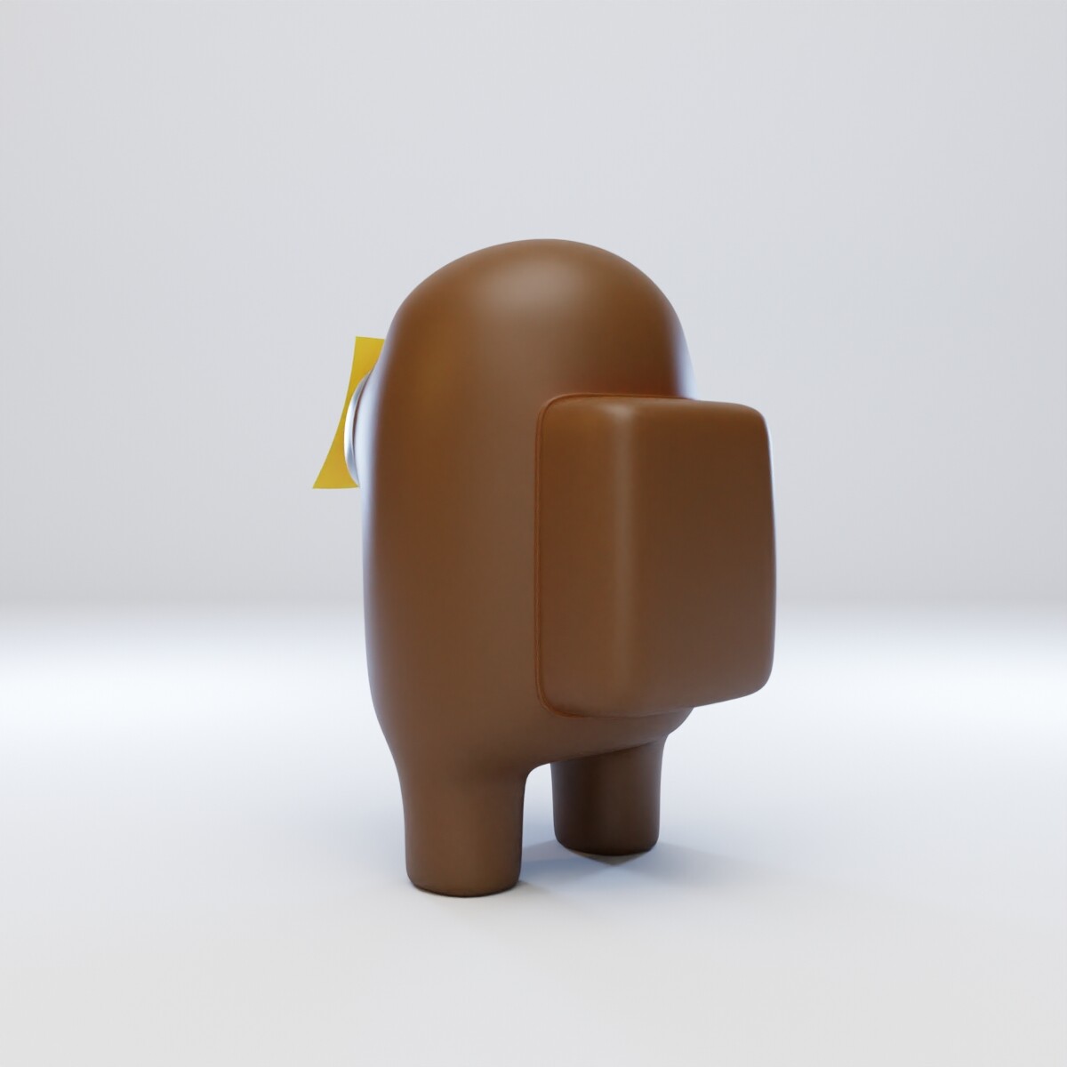 ArtStation - Among Us Dum Sticky Note Character | Resources