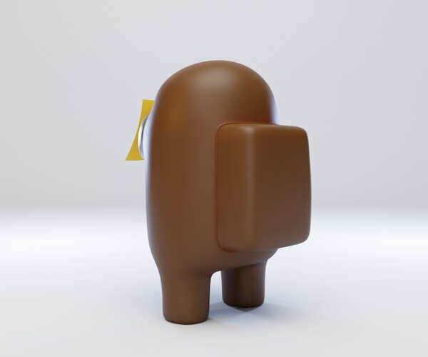ArtStation - Among Us Dum Sticky Note Character | Resources