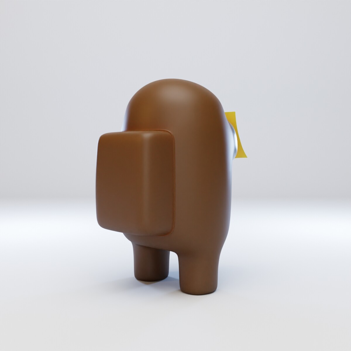 ArtStation - Among Us Dum Sticky Note Character | Resources