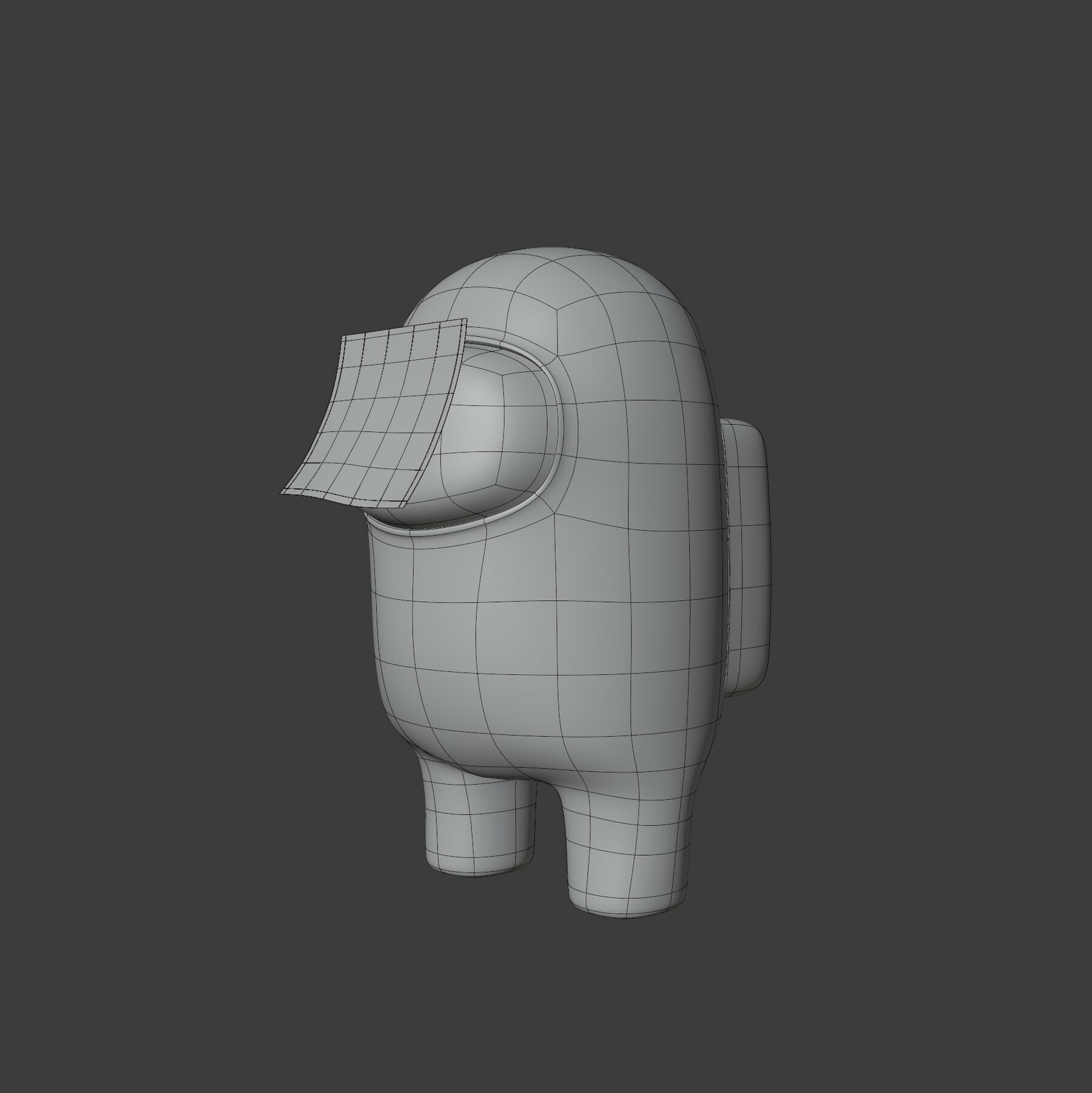 ArtStation - Among Us Dum Sticky Note Character | Resources