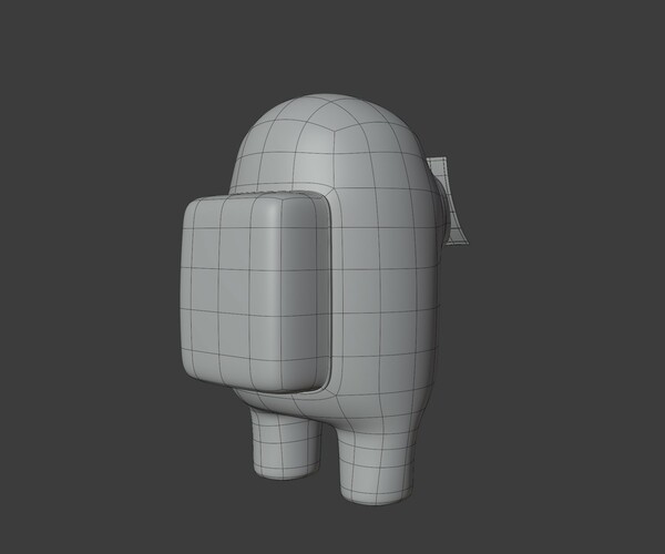 ArtStation - Among Us Dum Sticky Note Character | Resources