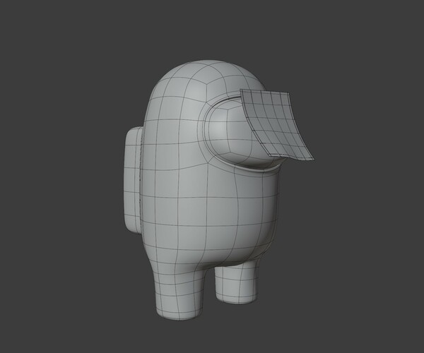 ArtStation - Among Us Dum Sticky Note Character | Resources