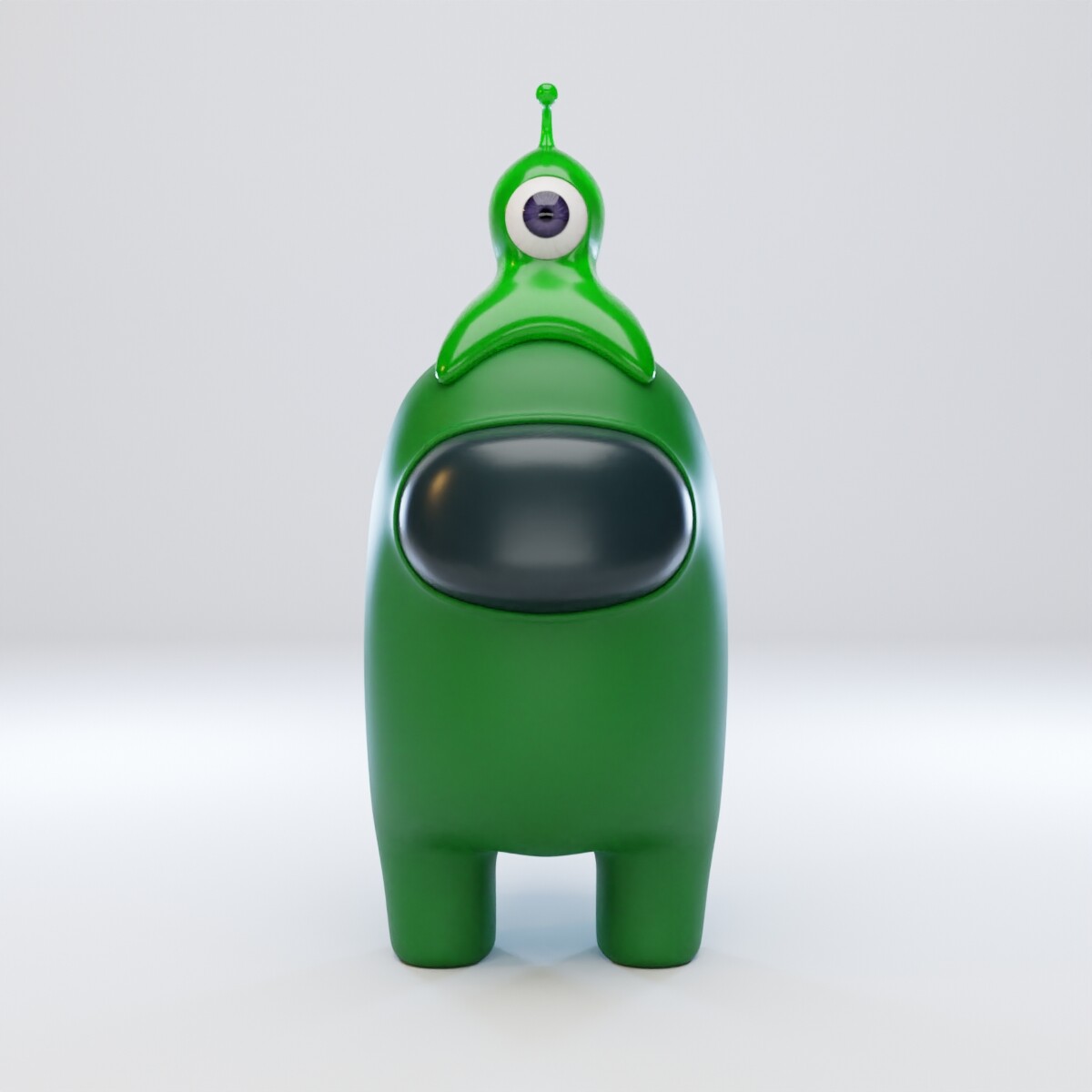 ArtStation - Among Us Brain Slug Character | Resources