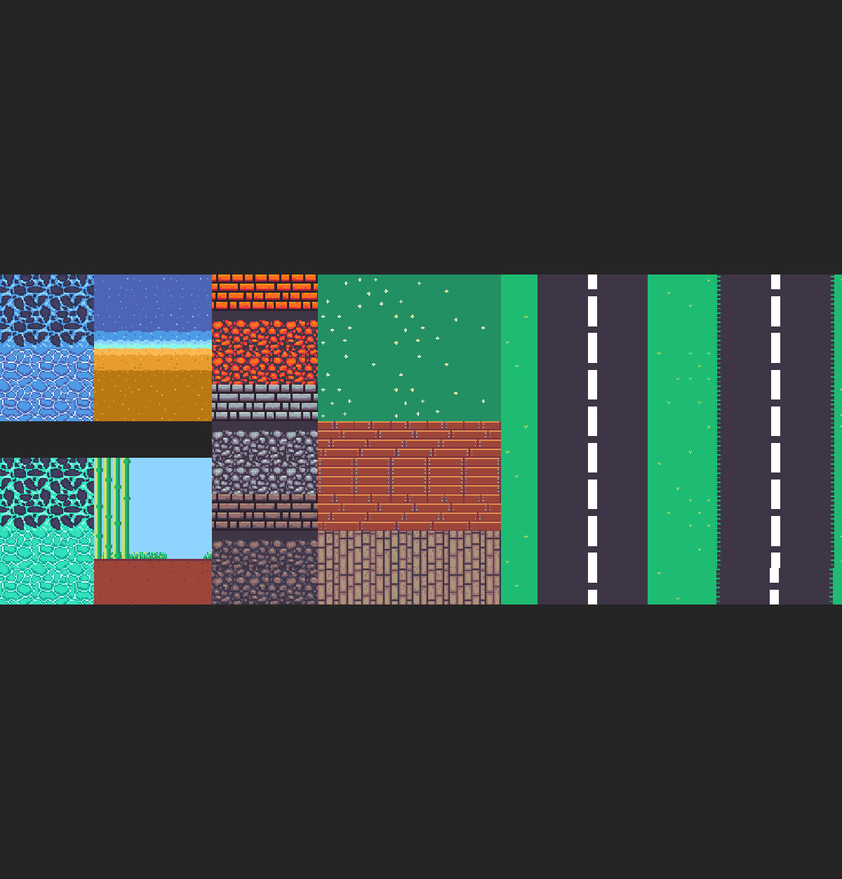 ArtStation - 200+ Pixel Textures | Game Assets