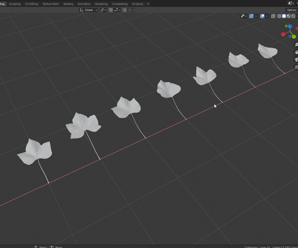 ArtStation - ivy leaves 3D model | Resources