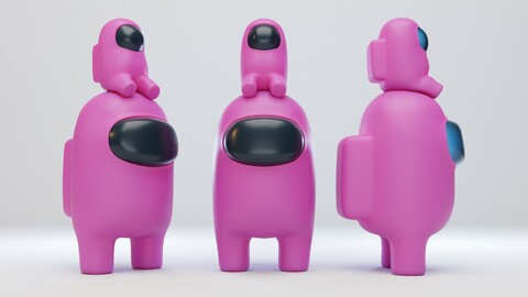 ArtStation - Among Us Mini Crewmate Character | Resources