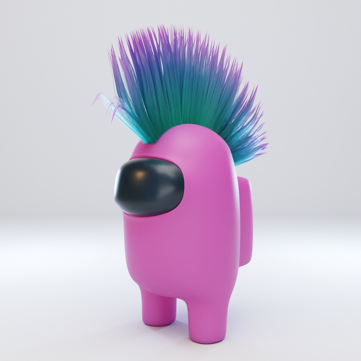 ArtStation - Among Us Mohawk Character | Resources