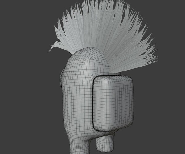 ArtStation - Among Us Mohawk Character | Resources