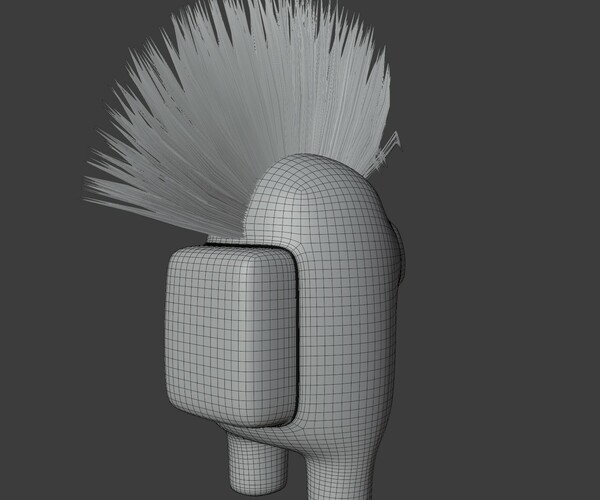 ArtStation - Among Us Mohawk Character | Resources