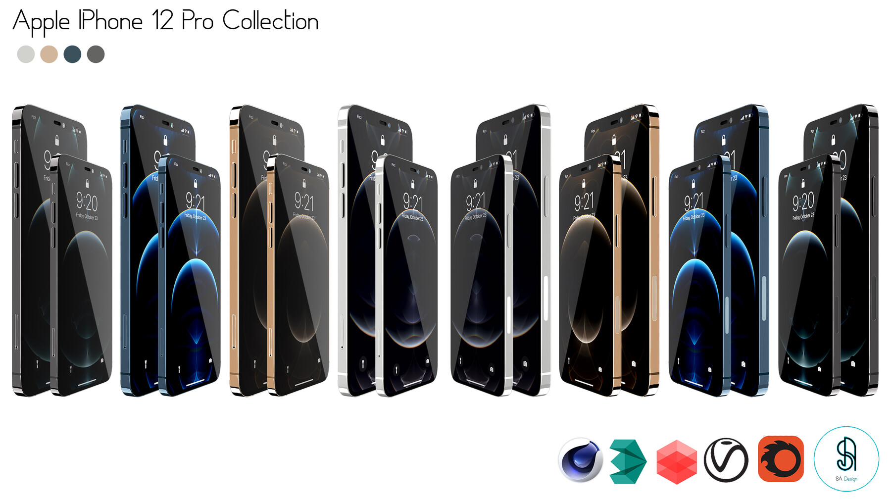 ArtStation - IPhone 12 Pro Collection | Resources