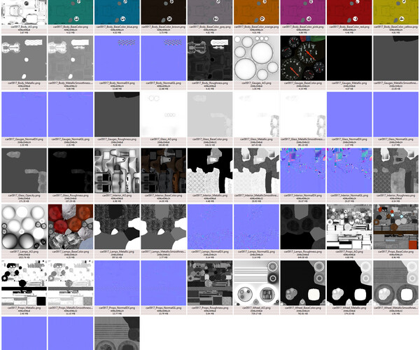 ArtStation - Vintage Racing Car PBR | Resources