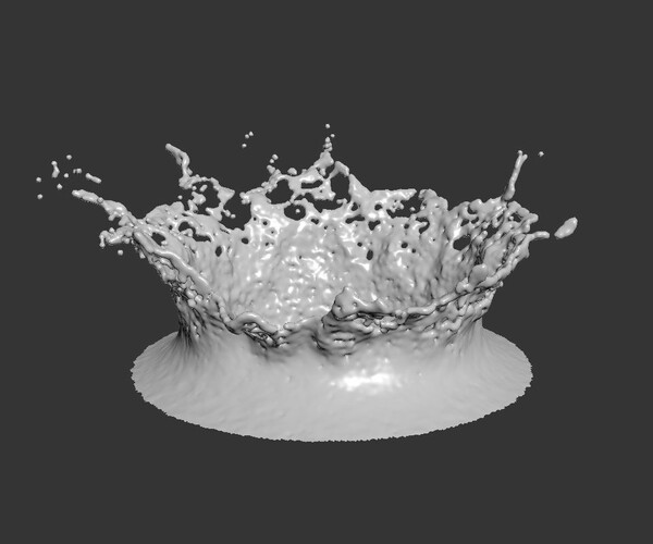 ArtStation - Water Splash 3D Model | Game Assets