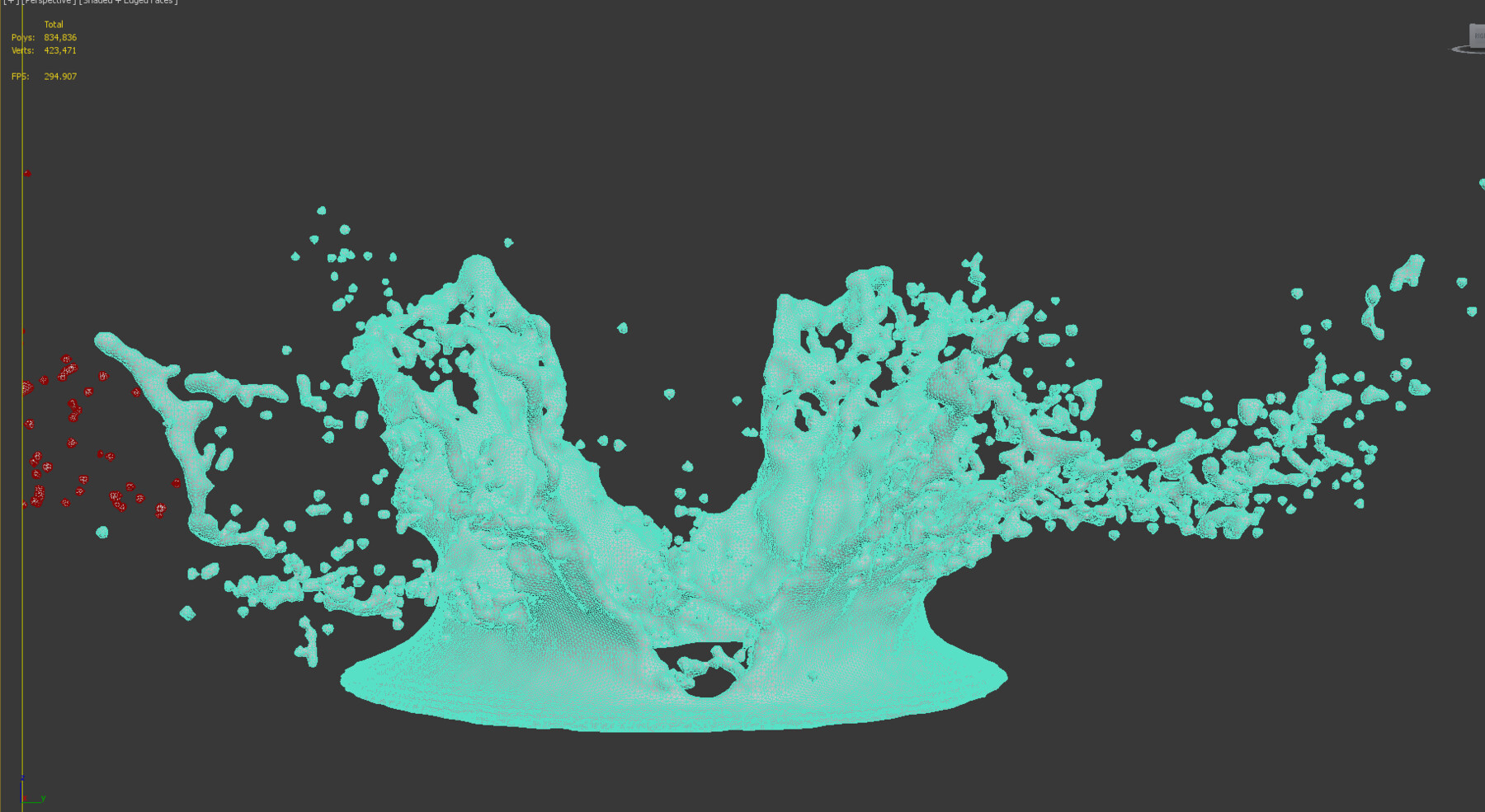 ArtStation - Water Splash 3D Model | Game Assets