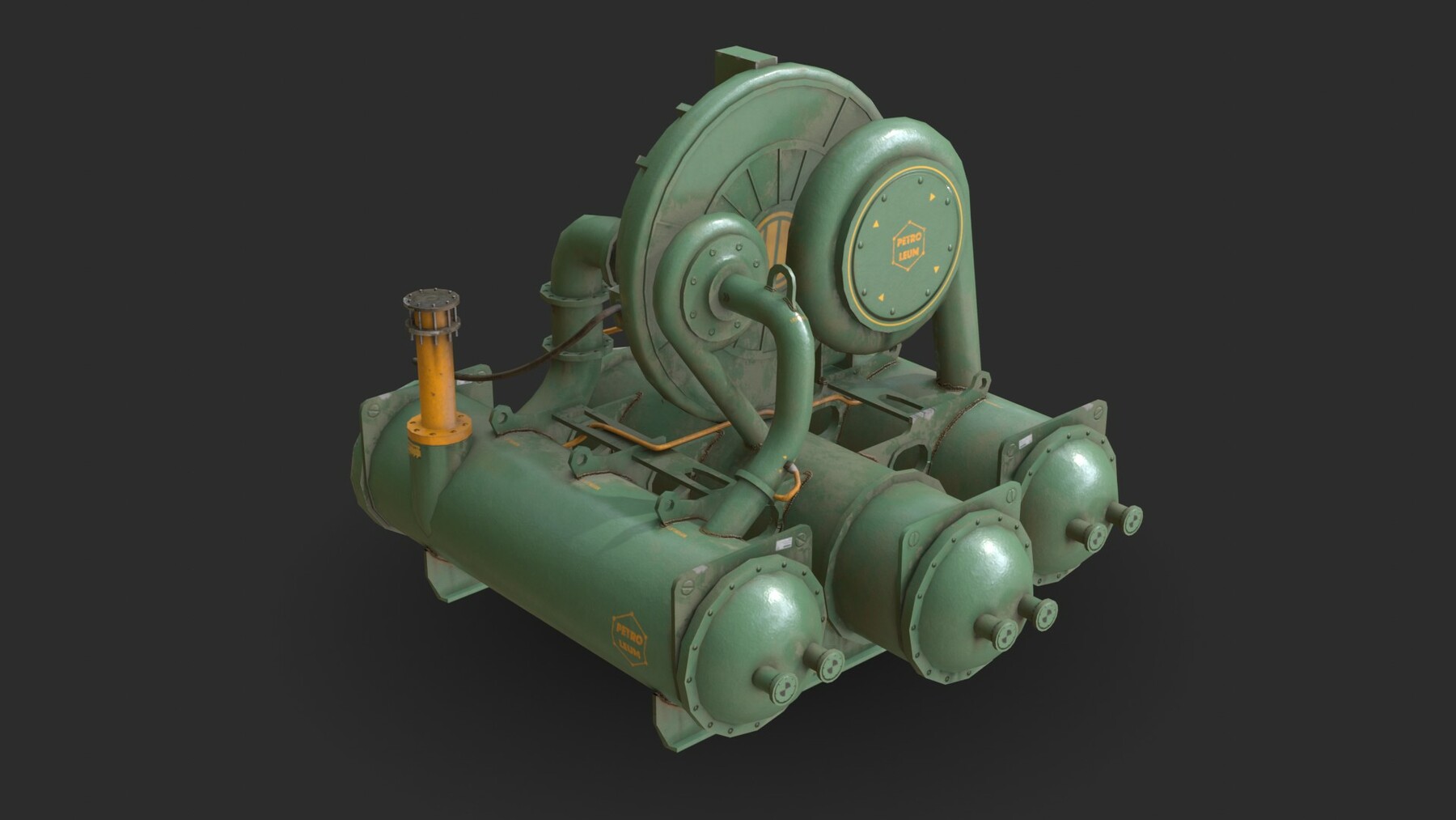 ArtStation - Industrial Compressor | Game Assets